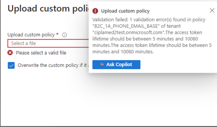 AD B2C session limit issue | Microsoft Community Hub